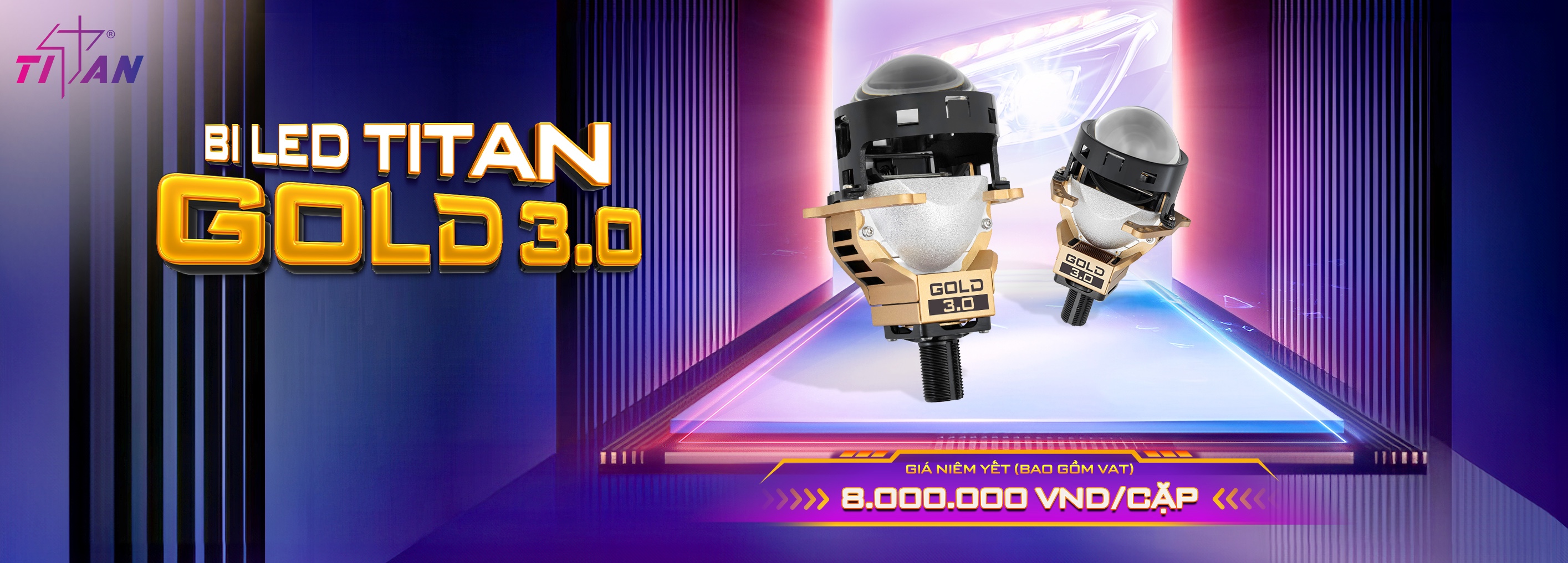 Titan Việt Nam – Giải pháp tăng sáng oto, xe máy hàng đầu
