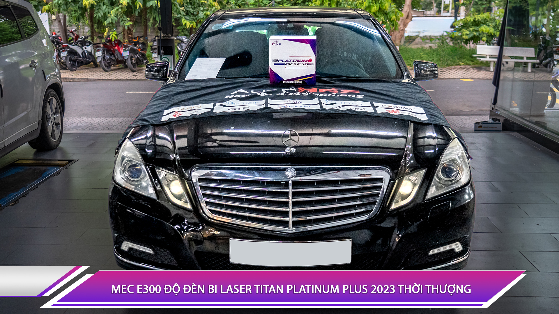 MEC E300 ĐỘ ĐÈN BI LASER TITAN PLATINUM PLUS 2023 THỜI THƯỢNG